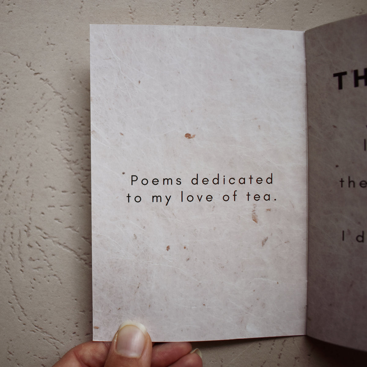 A Tiny Book Of Poems About Tea – Tea Thoughts